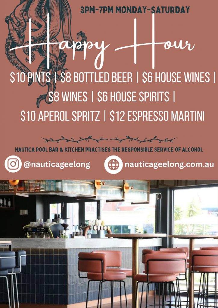 What's On | Nautica Restaurant in Geelong